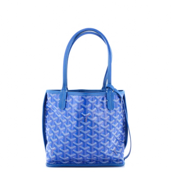 Goyard | Bags | Goyard Blue Tote Bag | Poshmark
